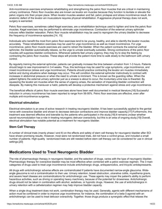 Neurogenic bladder | PDF