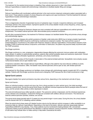 Neurogenic bladder | PDF | Brain and Nervous System Disorders ...