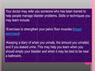 Neurogenic bladder | PPTX