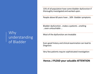 Neurogenic bladder UG & PG | PPTX