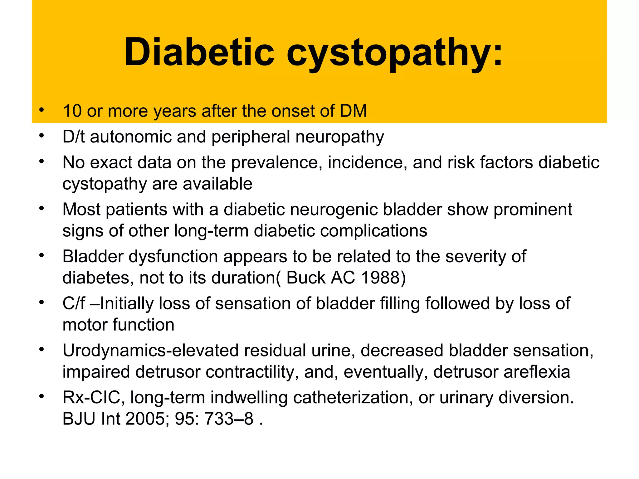 Neurogenic Bladder | PPT
