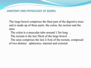 Neurogenic bowel by Dr shyam sunder sharma | PPTX