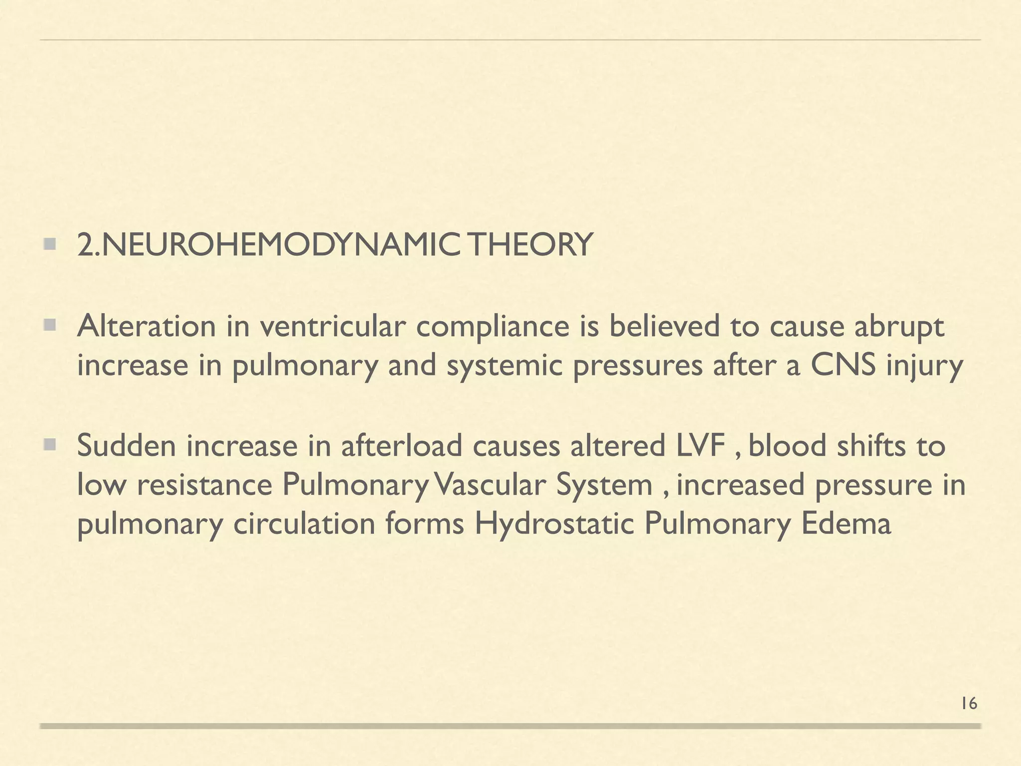 Neurogenic Pulmonary Edema | PDF
