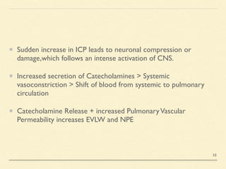 Neurogenic Pulmonary Edema | PDF