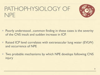 Neurogenic Pulmonary Edema | PDF