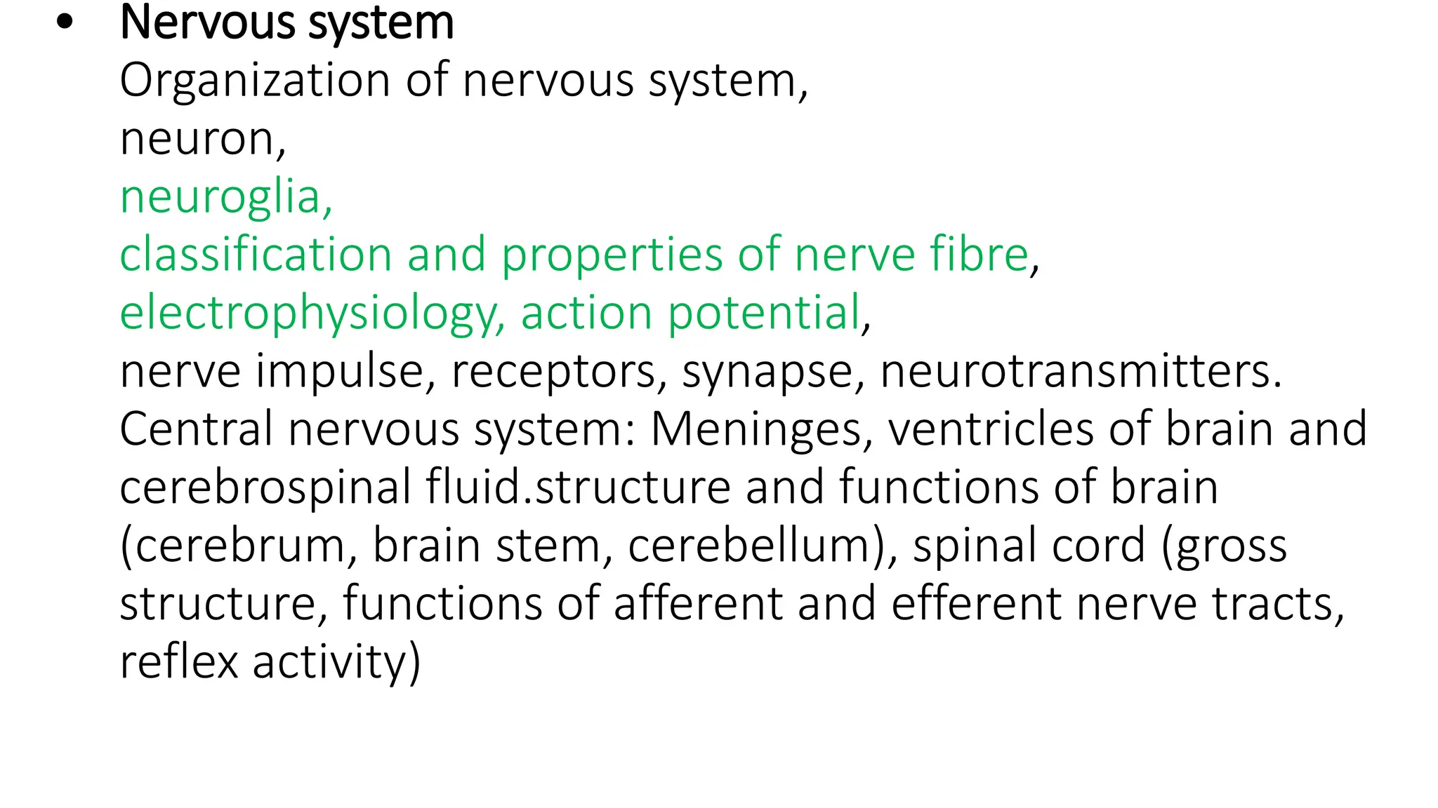 Neuroglia, nerve fiber, action potential, synapse, neurotransmitters.ppt