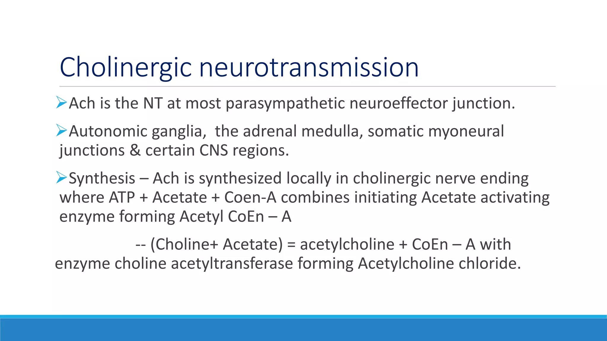 Neuro humoral transmission | PPTX