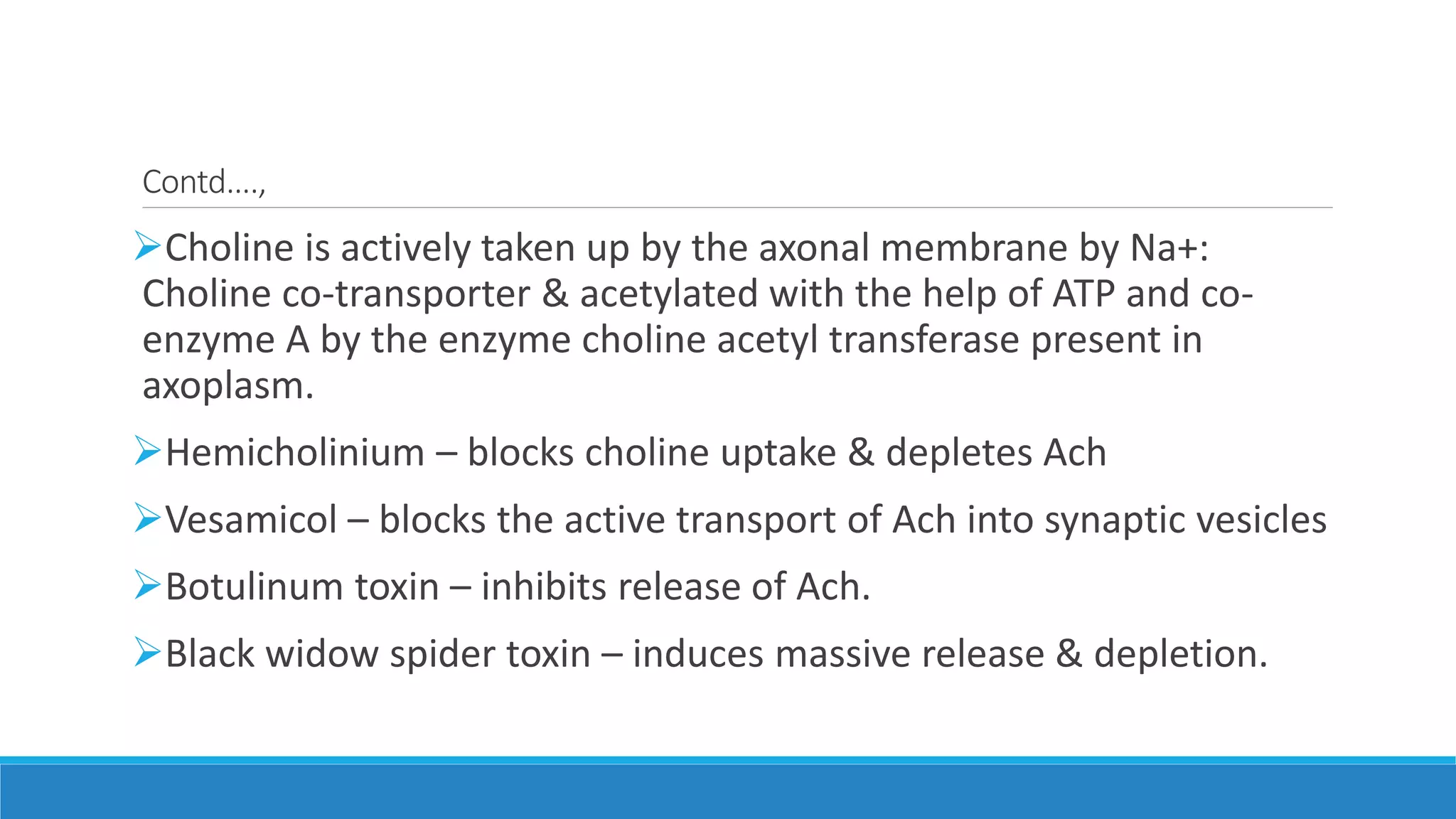 Neuro humoral transmission | PPTX