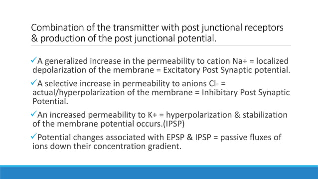 Neuro humoral transmission | PPTX