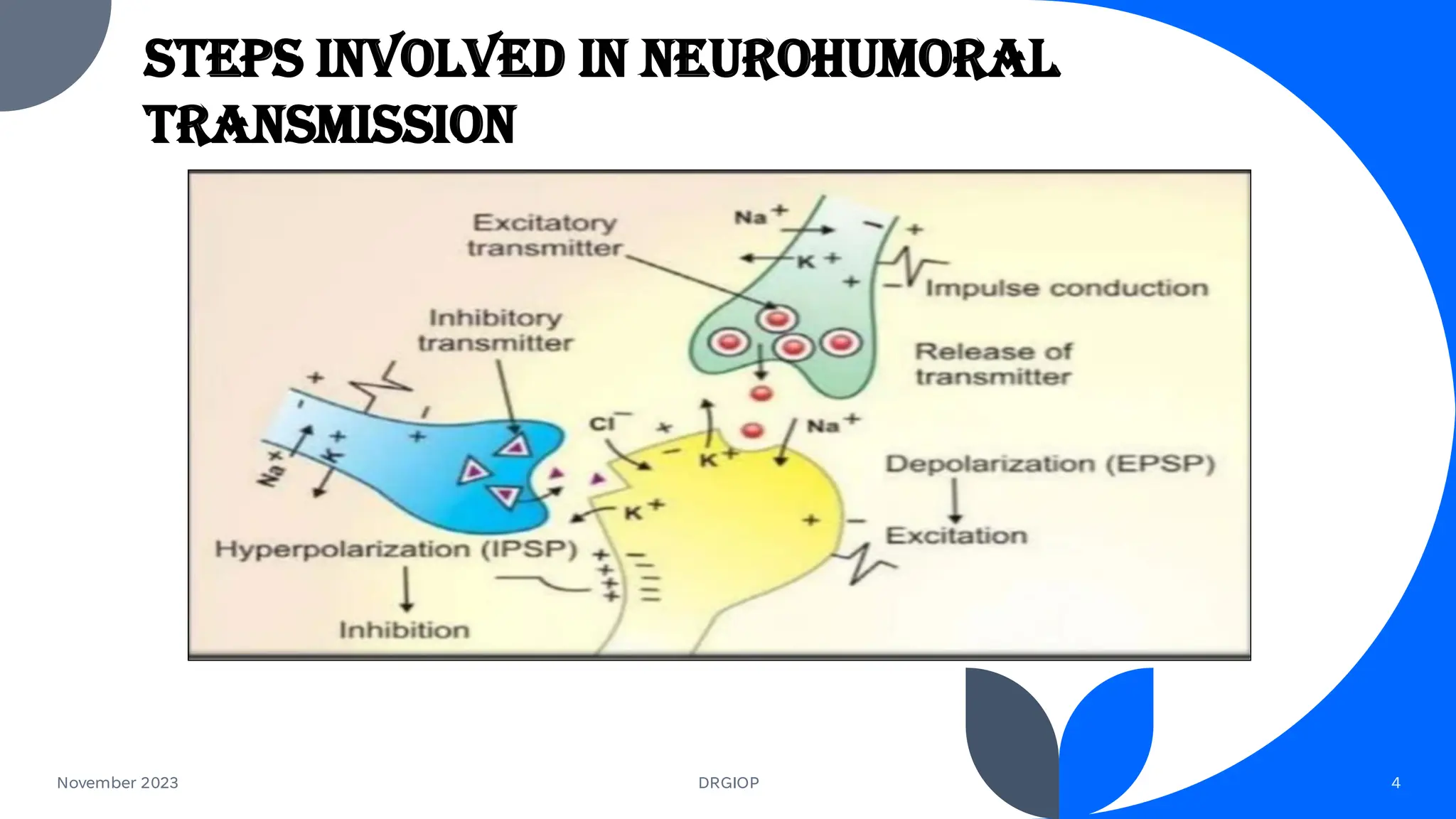 Neurohumoral Transmission in Autonomic Nervous System : Detailed Study ...