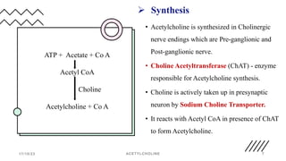 Neurohumoral Transmission of Acetylcholine.pptx