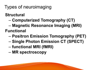 Neuroimaging in Psychiatry | PPT
