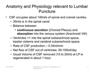 Neurological investigation of central nervous system | PPT
