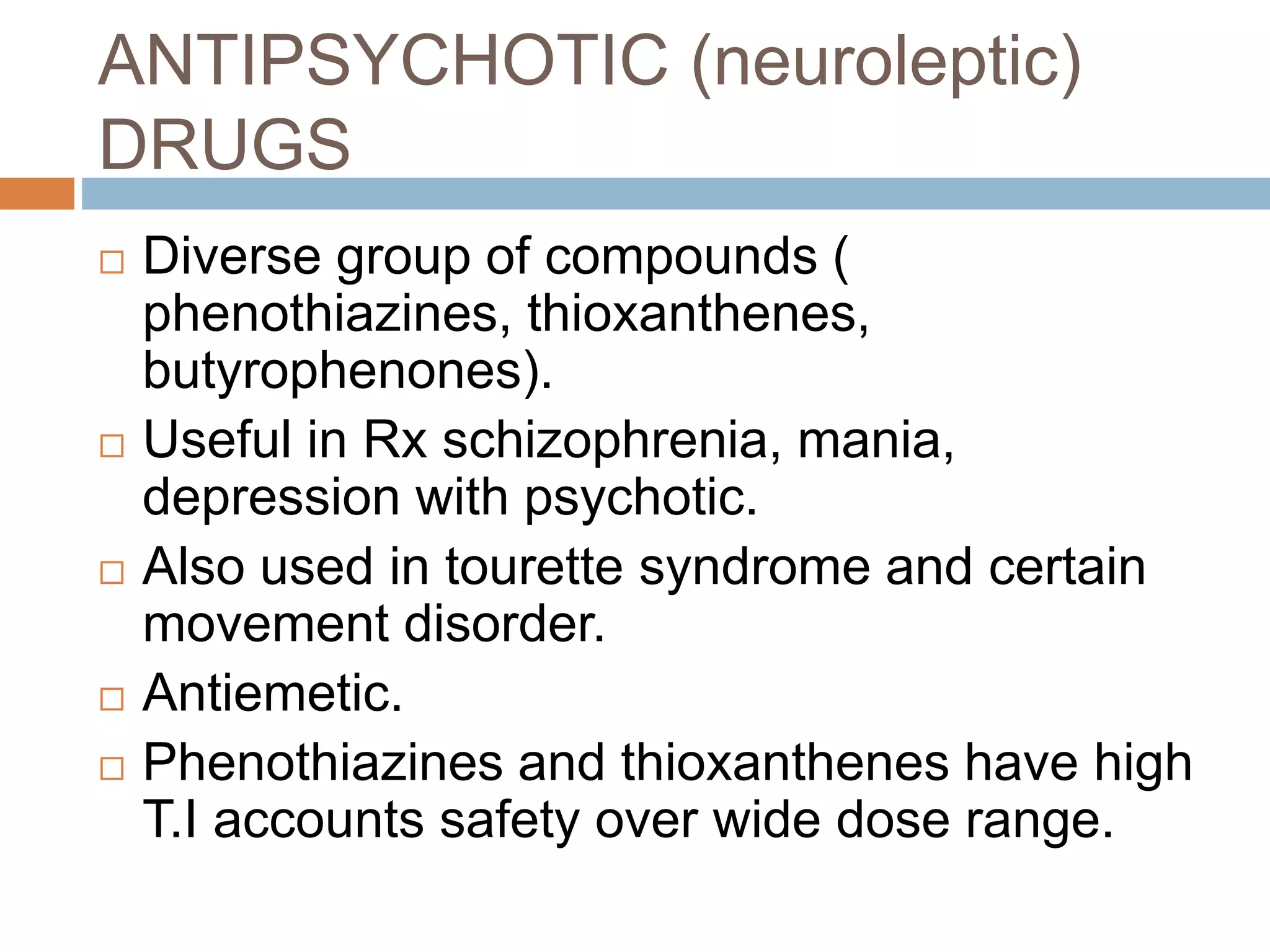 Neuroleptic anesthesia, agents and uses | PPTX