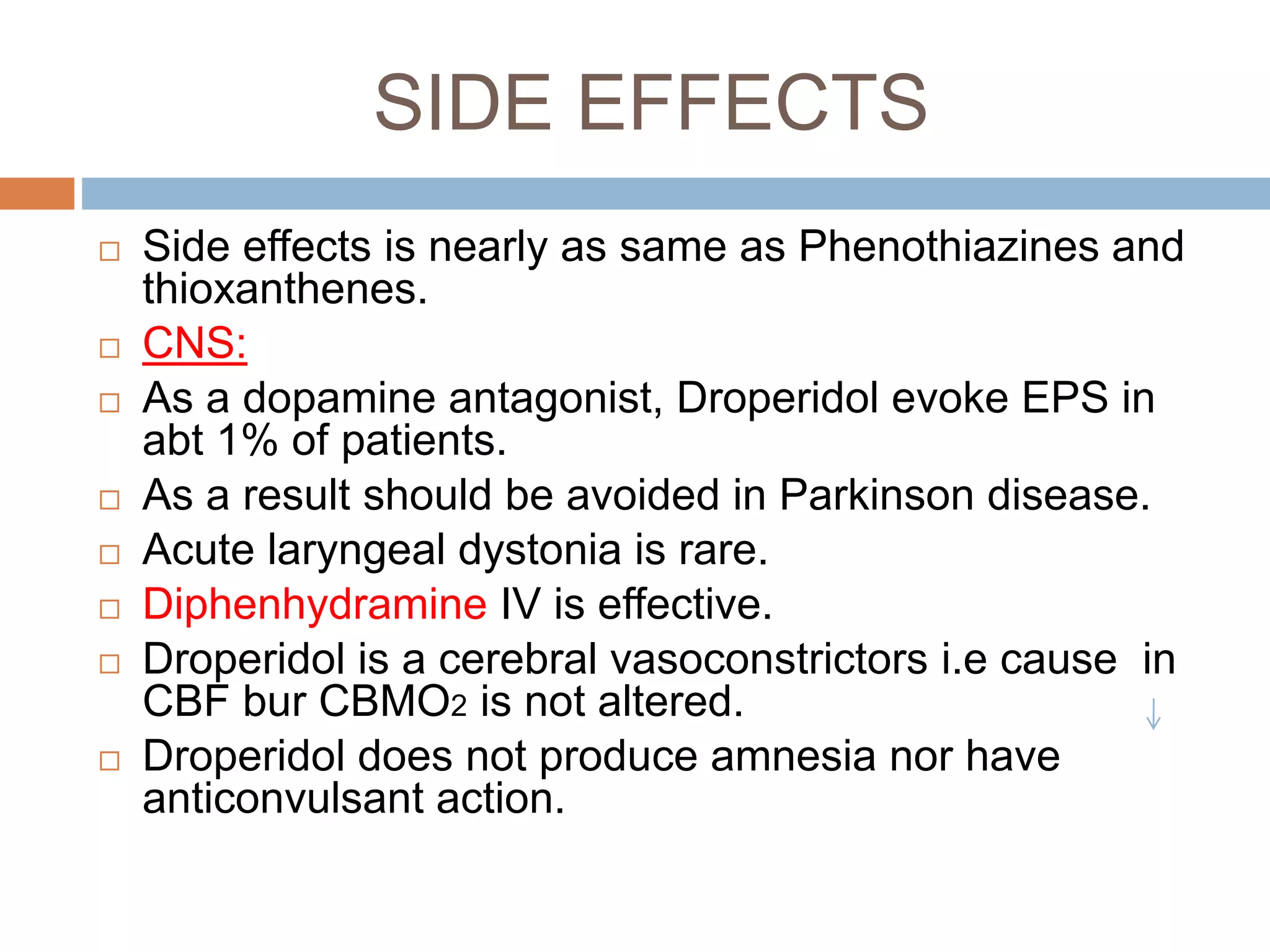 Neuroleptic anesthesia, agents and uses | PPTX