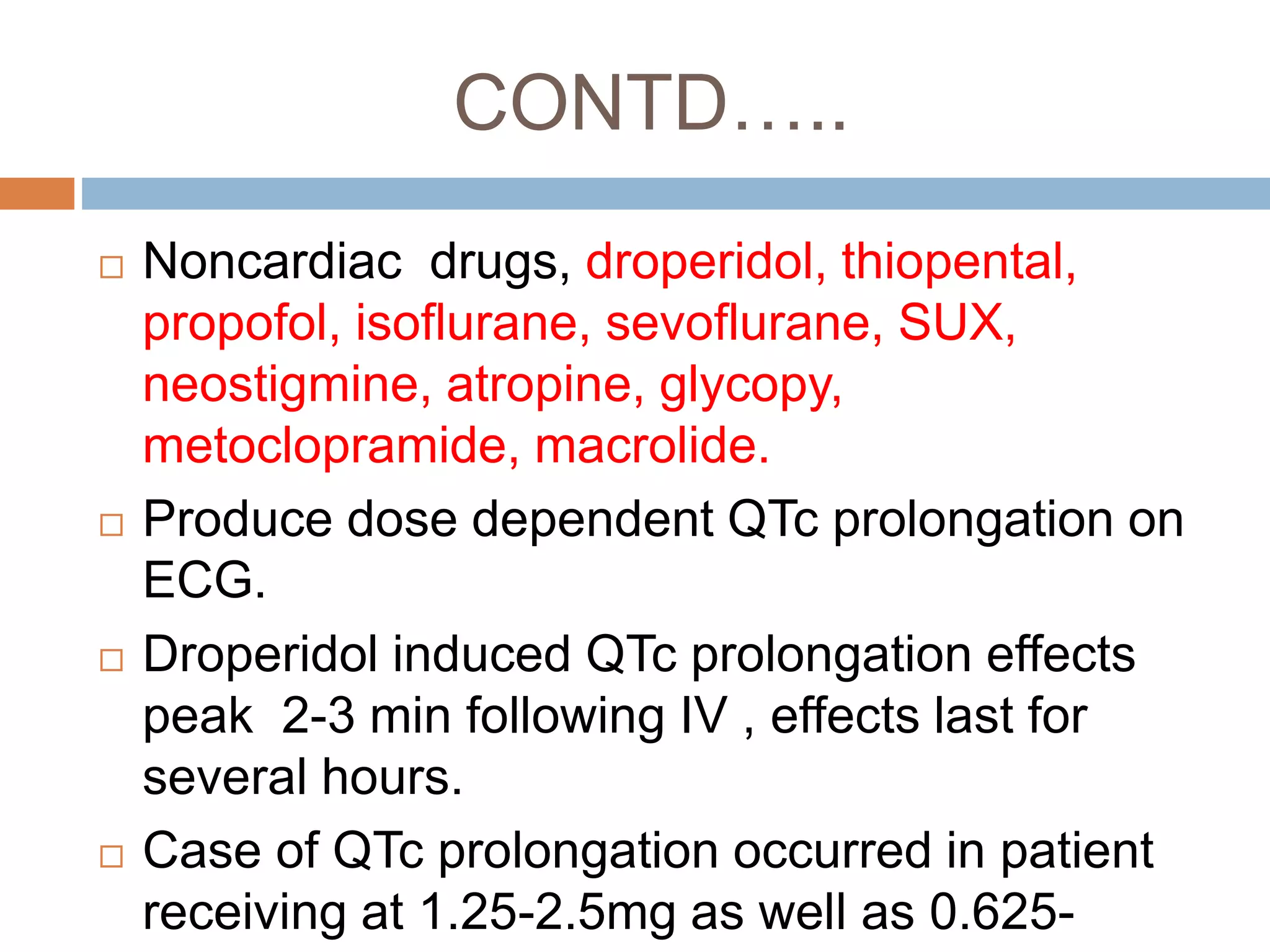 Neuroleptic anesthesia, agents and uses | PPTX