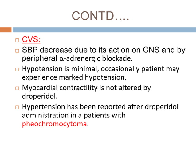 Neuroleptic anesthesia, agents and uses | PPTX | Physical Therapy ...