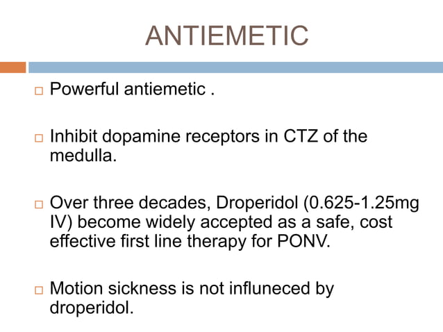 Neuroleptic anesthesia, agents and uses | PPTX | Physical Therapy ...