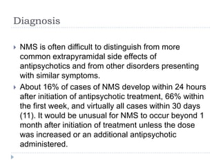 Neuroleptic malignant syndrome | PPTX