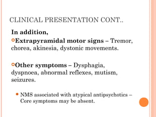 Neuroleptic malignant syndrome | PPT
