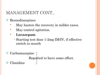Neuroleptic Malignant Syndrome Mnemonic
