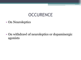 Neuroleptic malignant syndrome | PPTX