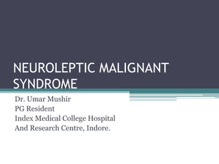 Neuroleptic Malignant Syndrome Mnemonic