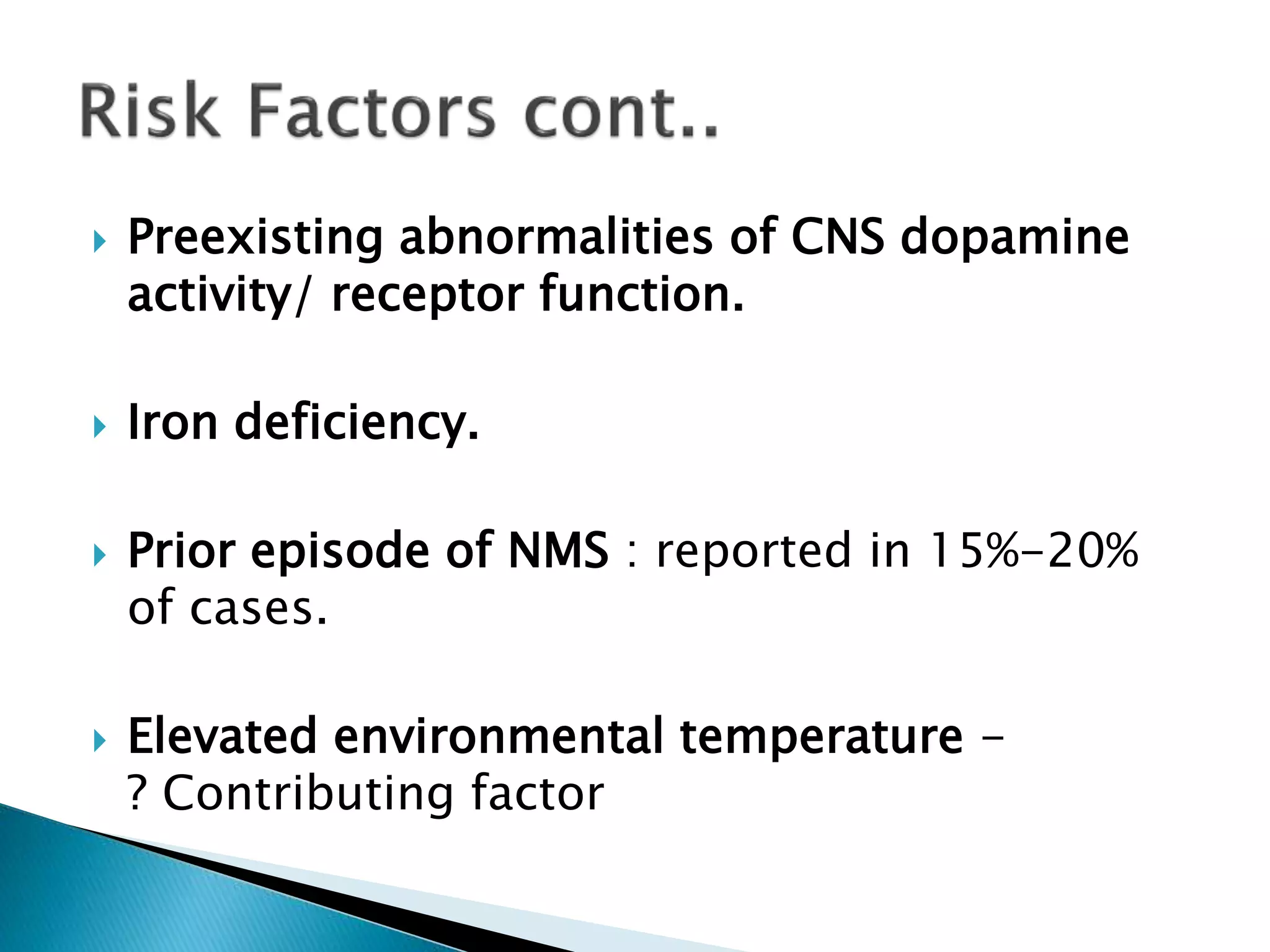 Neuroleptic malignant syndrome | PPTX