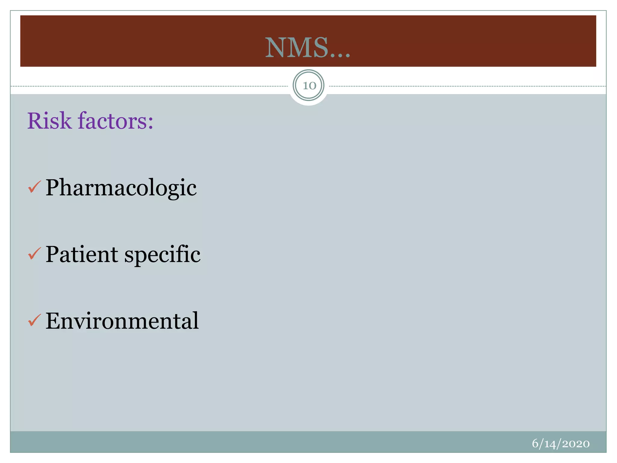 Neuroleptic malignant syndrome and catatonic disorders | PPTX