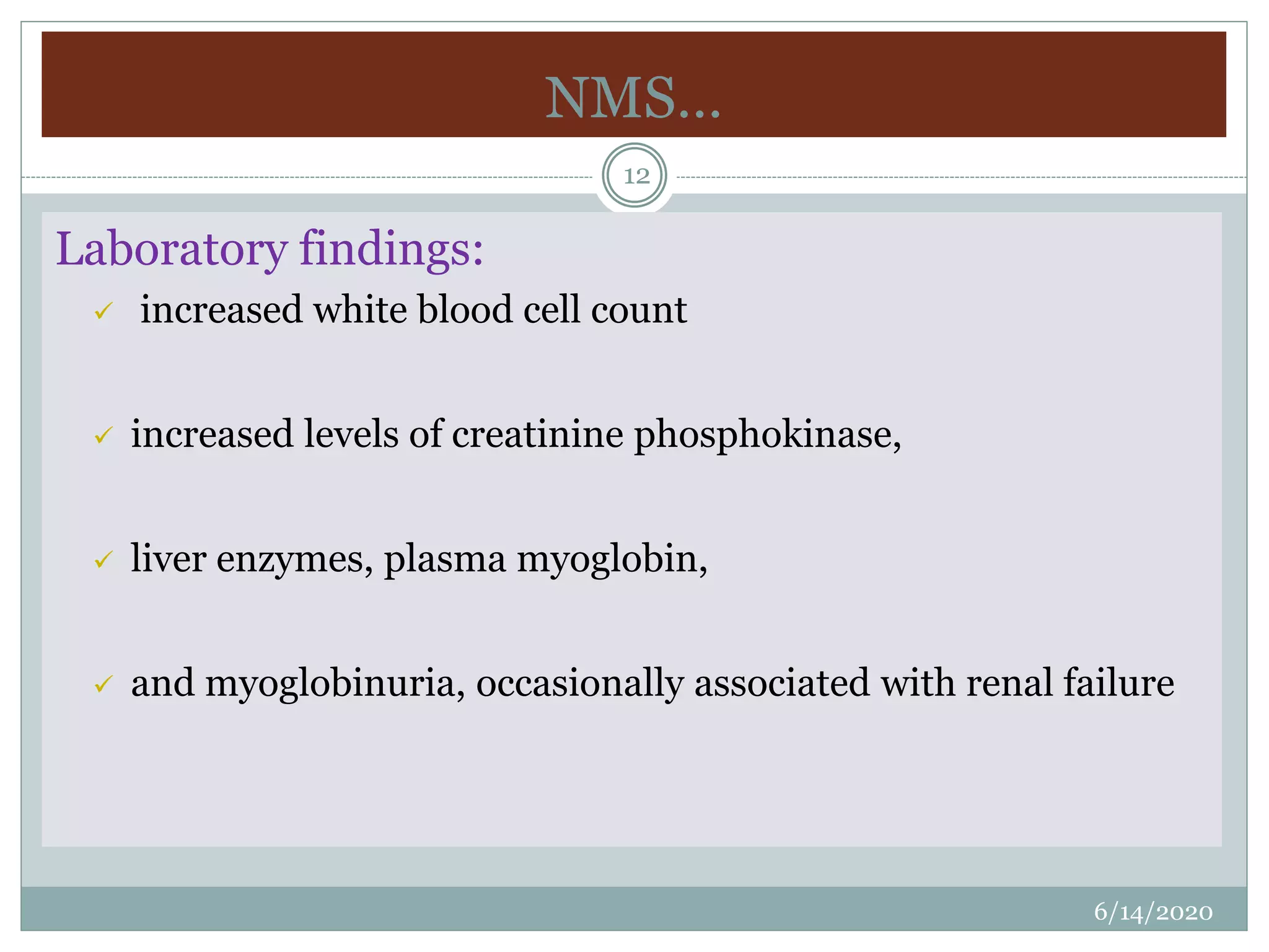Neuroleptic malignant syndrome and catatonic disorders | PPTX