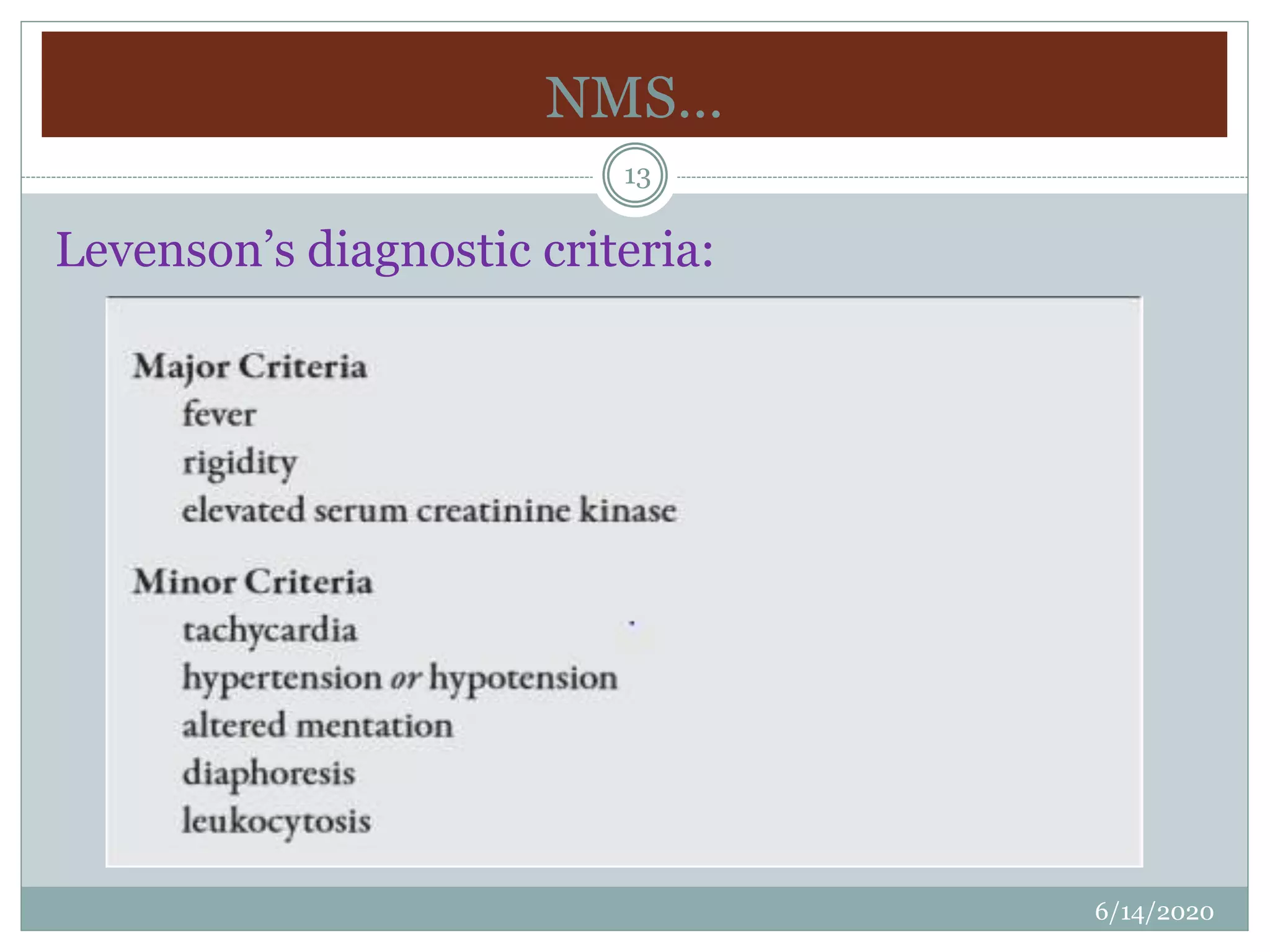 Neuroleptic malignant syndrome and catatonic disorders | PPTX