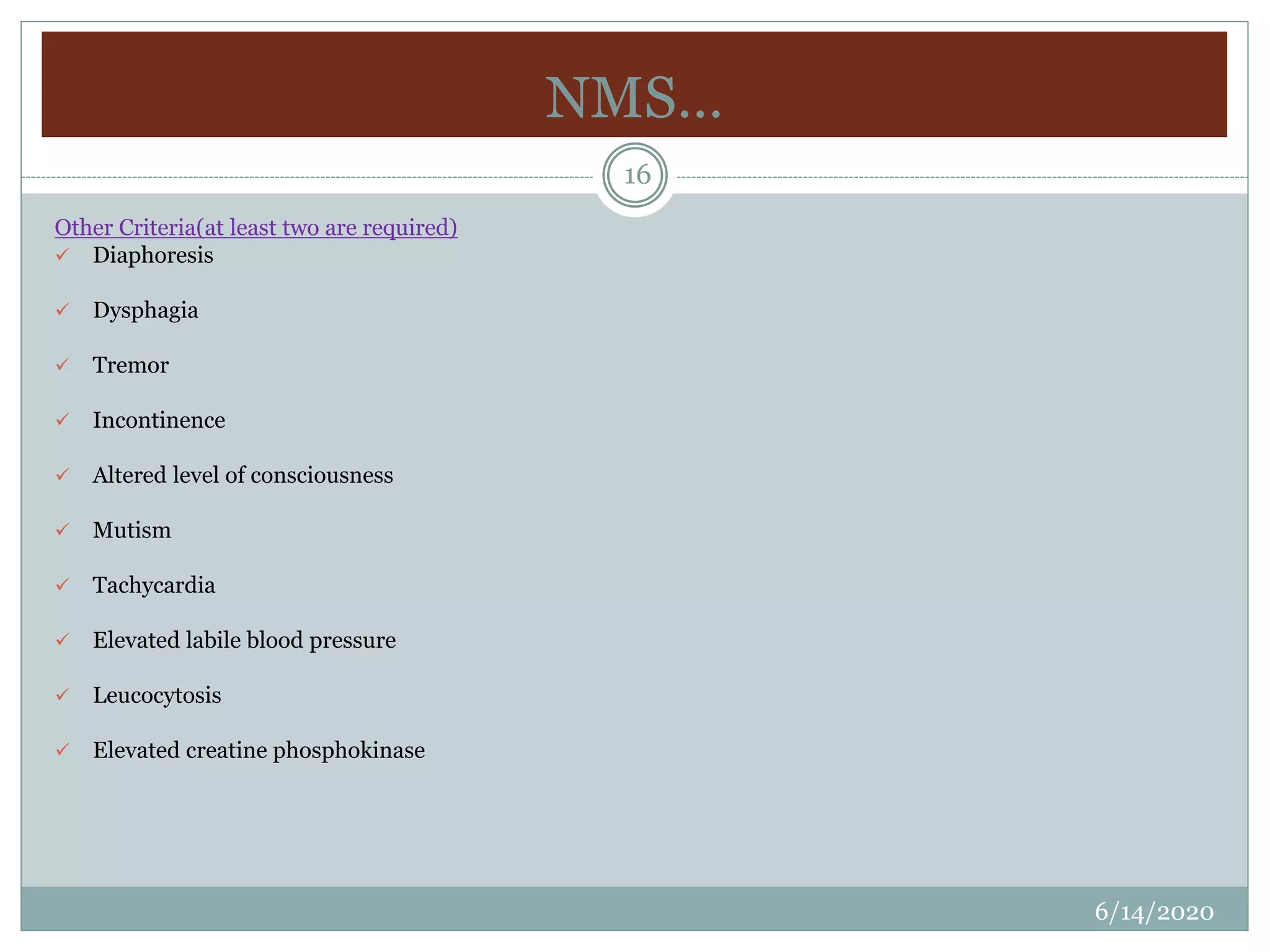Neuroleptic malignant syndrome and catatonic disorders | PPTX