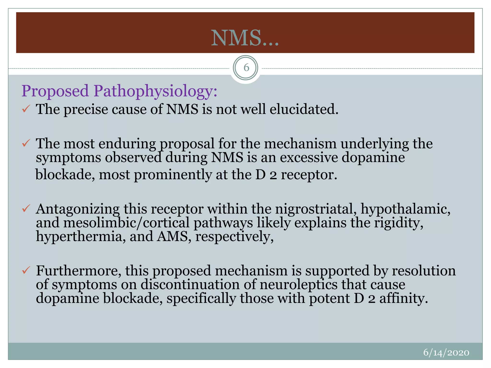 Neuroleptic malignant syndrome and catatonic disorders | PPTX