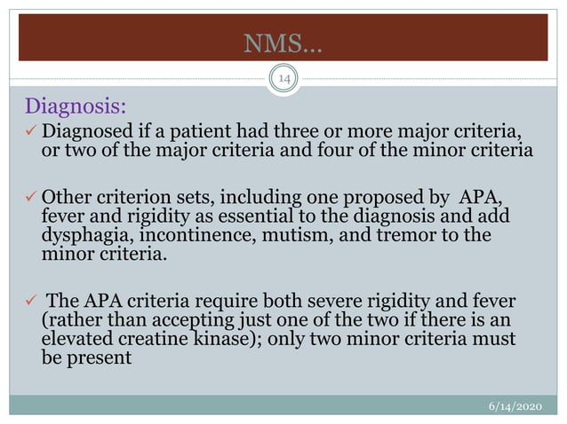 Neuroleptic malignant syndrome and catatonic disorders | PPTX | Brain ...