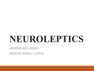 Neuroleptics | PPT