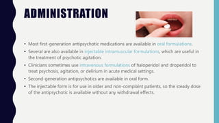 Neuroleptics= antipsychotics | PPT