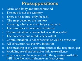 Neurolinguistic Programming | PPTX