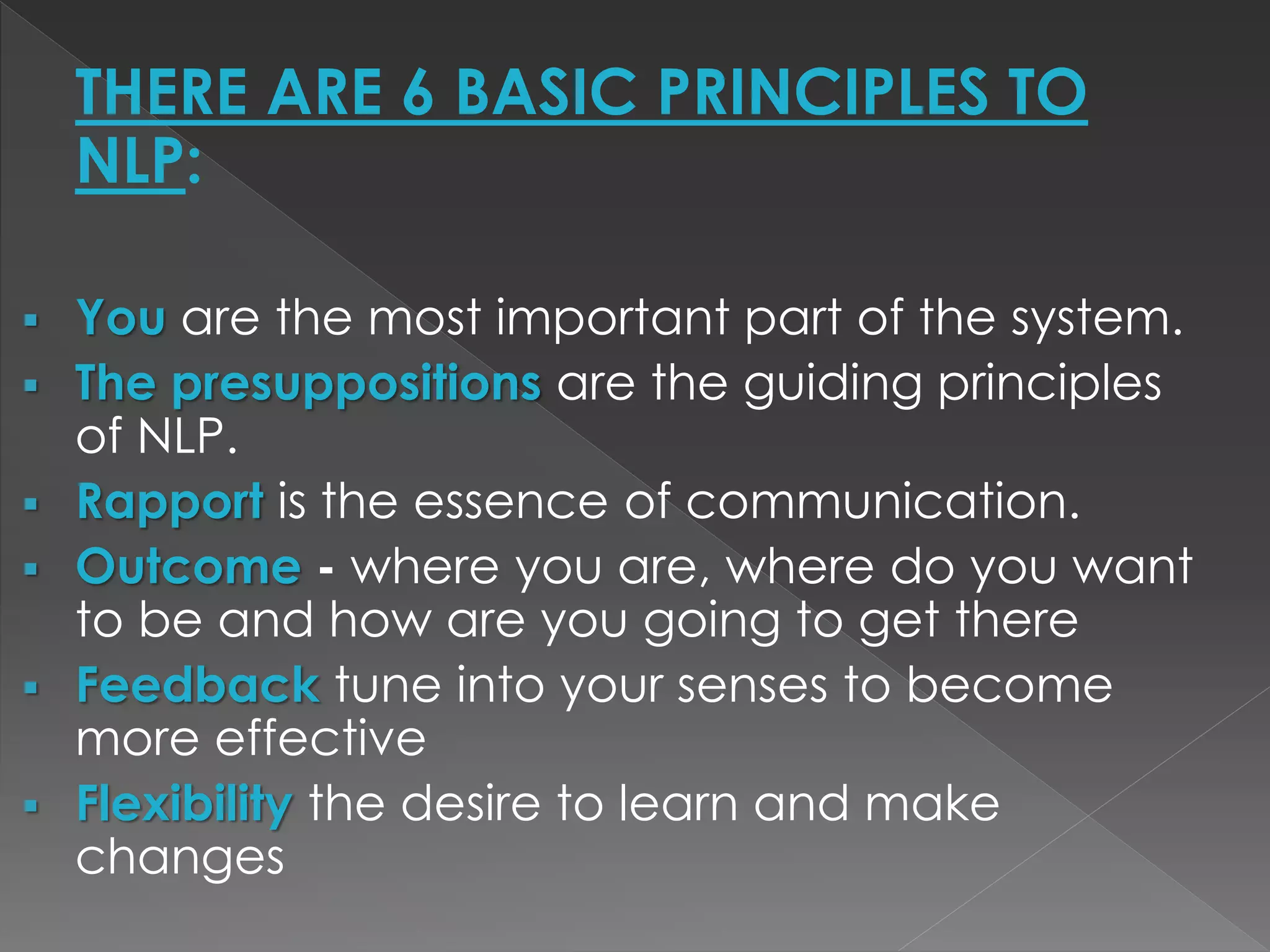 Neuro linguistic programming (anish) | PPTX