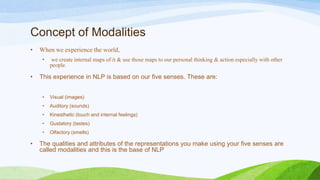 Neuro linguistic programming(nlp) | PPTX