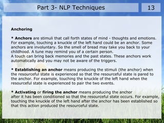 Neuro linguistic programming (nlp) | PDF