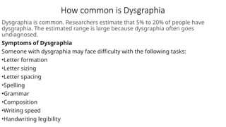 NEUROLINGUISTICS PROBLEMS –DYSLEXIA, DYSGRAPHIA, AND.pptx