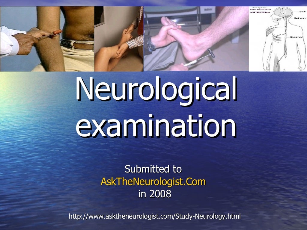 Neurological Examination neurological-examination