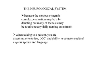 Neurological Handouts | PPT