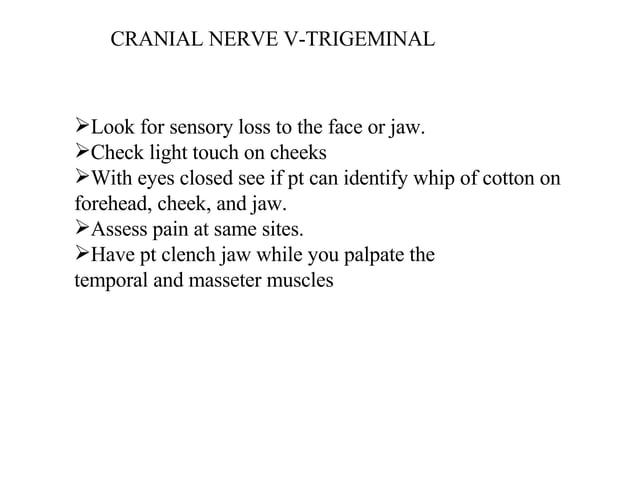Neurological Handouts | PPT