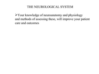 Neurological Handouts | PPT