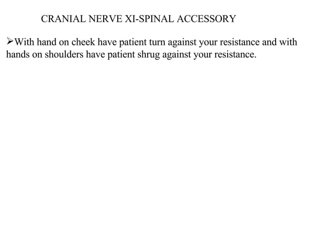 Neurological Handouts | PPT