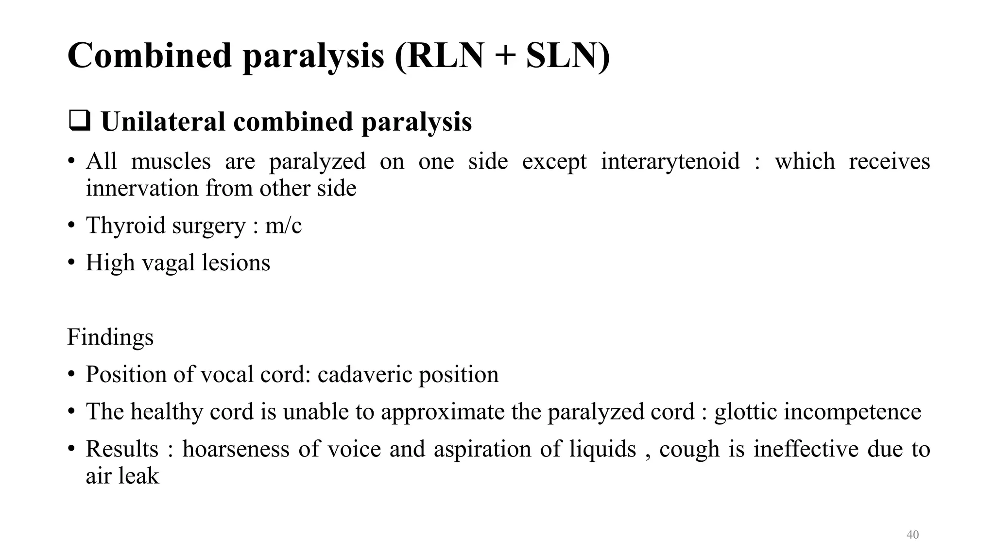 Neurological affection larynx and pharynx | PPTX