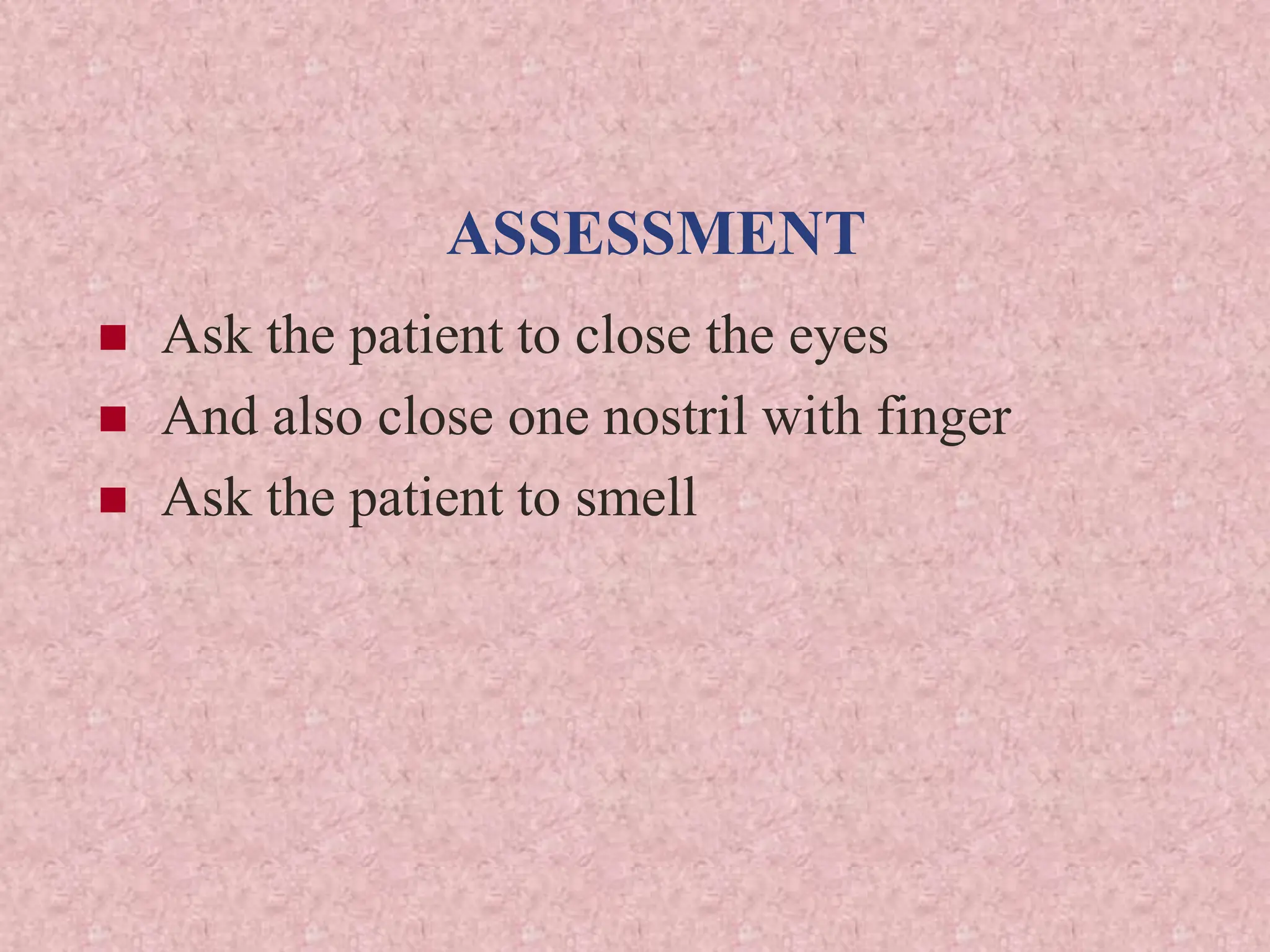 Neurological Assessment for nursing students ppt | PPT