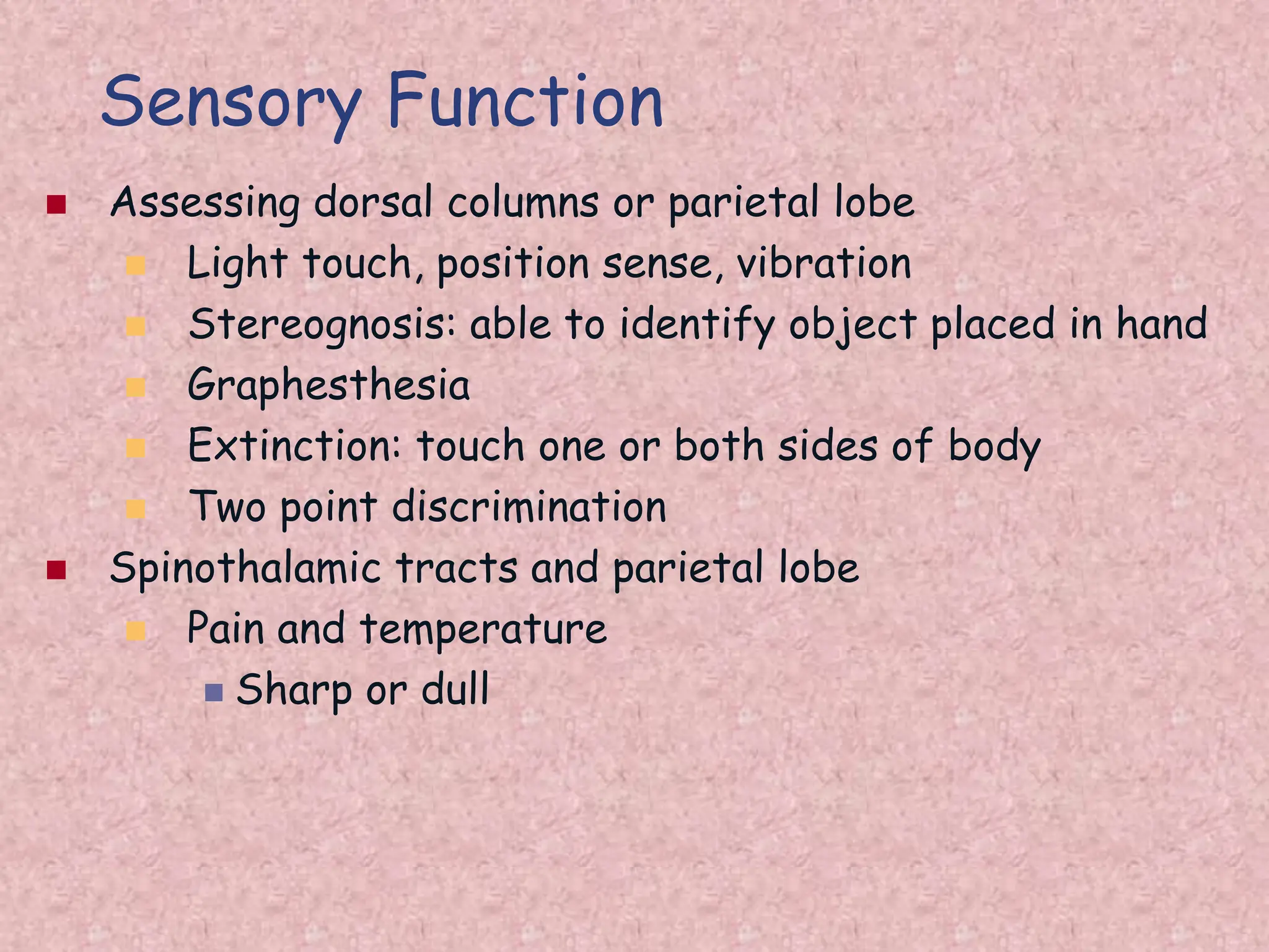 Neurological Assessment for nursing students ppt | PPT
