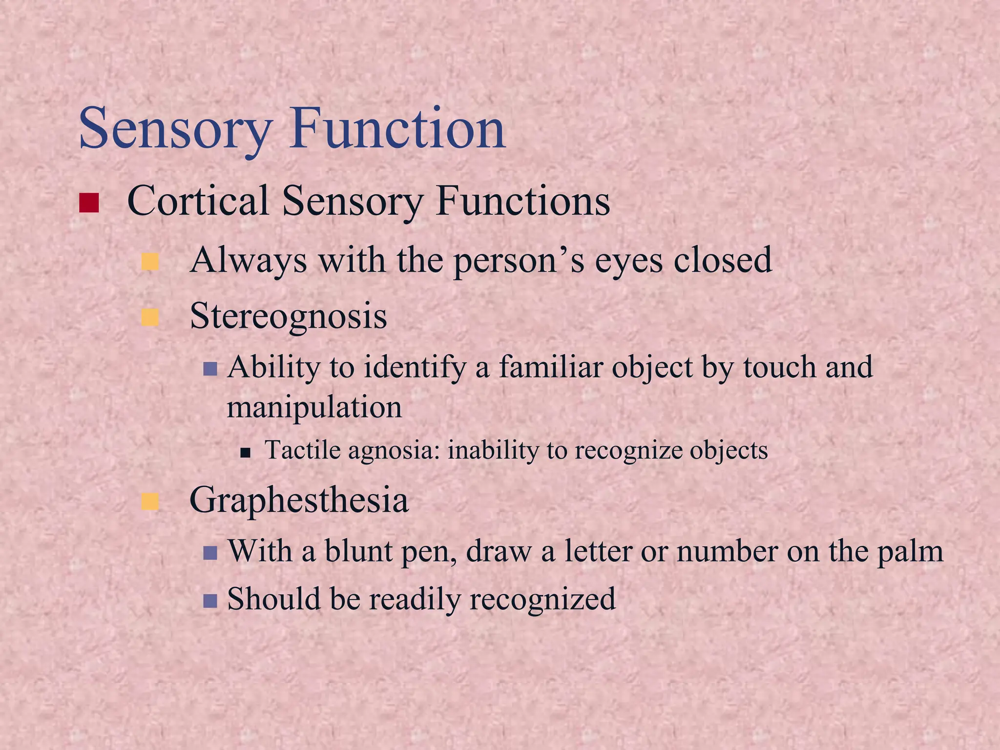 Neurological Assessment for nursing students ppt | PPT